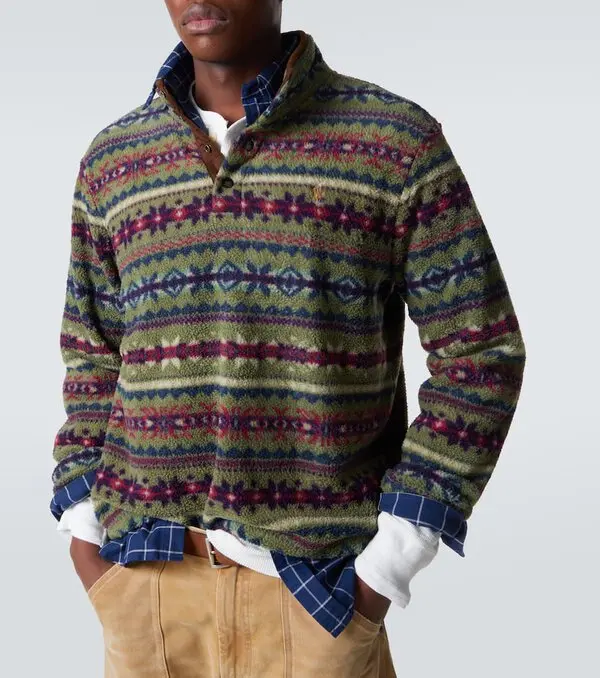 Polo Ralph Lauren Printed Teddy Sweater