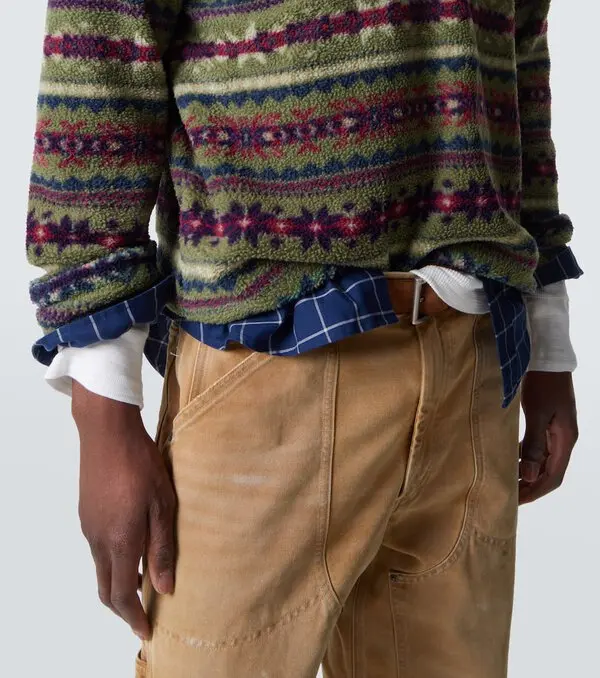 Polo Ralph Lauren Printed Teddy Sweater