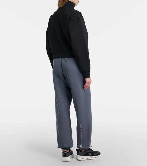 Adidas By Stella McCartney Cotton-blend Sweatpants