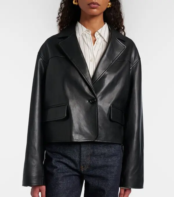Dorothee Schumacher Leather Jacket