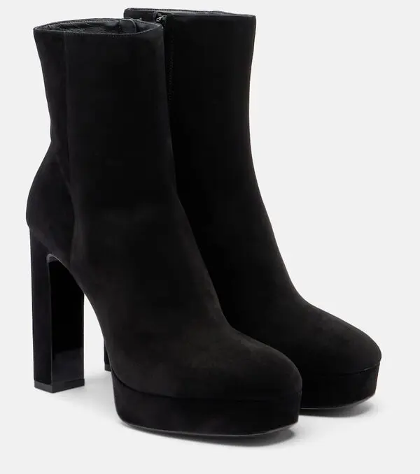 JIMMY CHOO Marene 120 Suede Ankle Boots