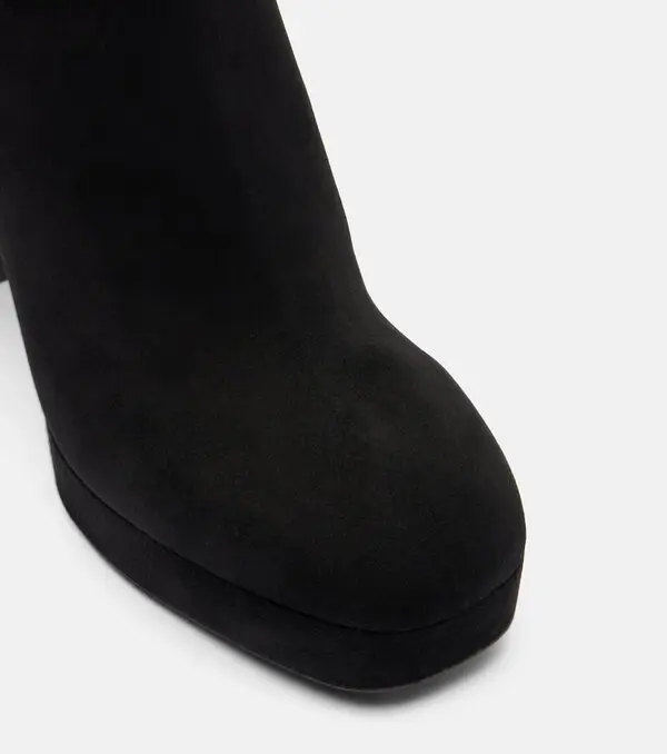 JIMMY CHOO Marene 120 Suede Ankle Boots