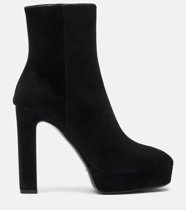 JIMMY CHOO Marene 120 Suede Ankle Boots