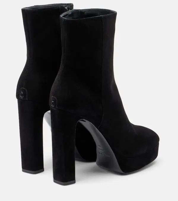 JIMMY CHOO Marene 120 Suede Ankle Boots