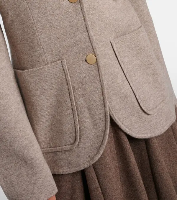 Jardin Des Orangers Wool And Cashmere Blazer