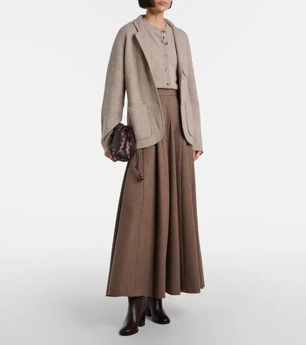 Jardin Des Orangers Wool And Cashmere Blazer
