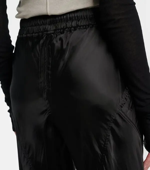 Rick Owens Bias Wide-leg Pants - Black