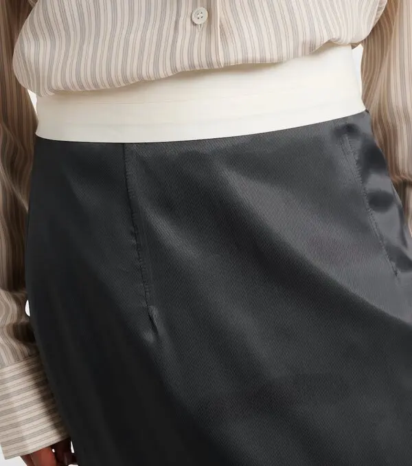 RÓHE Wool Pencil Skirt