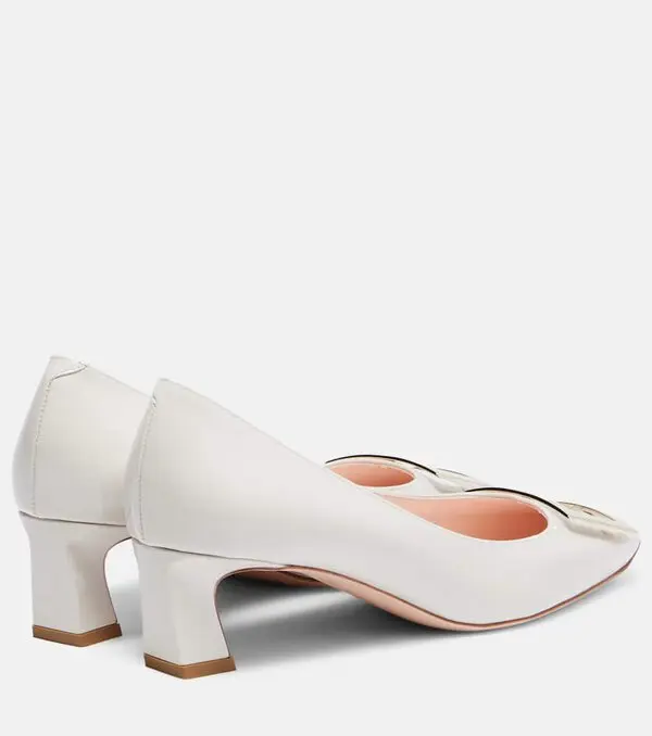 ROGER VIVIER Trompette 45 Patent Leather Pumps