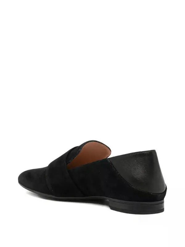 Bally Buckle Strap Loafers