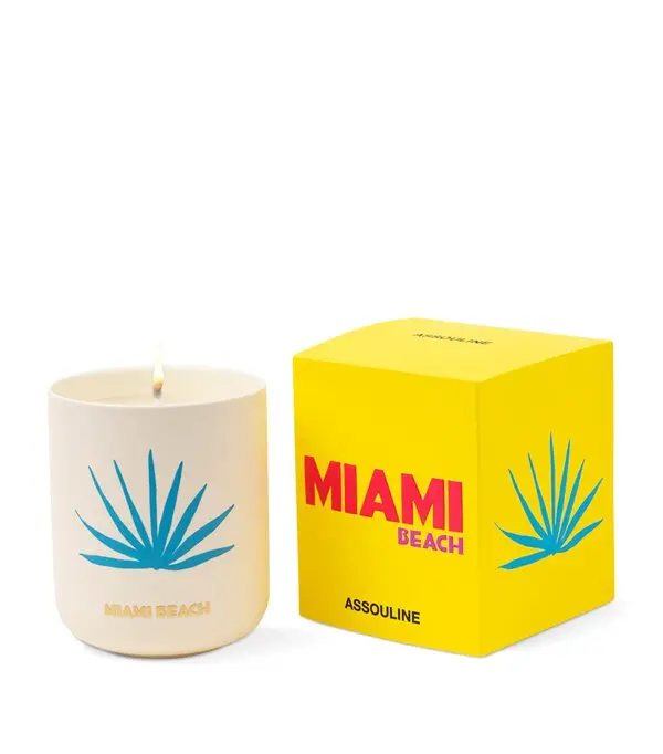 Assouline Miami Beach Travel From Home Candle