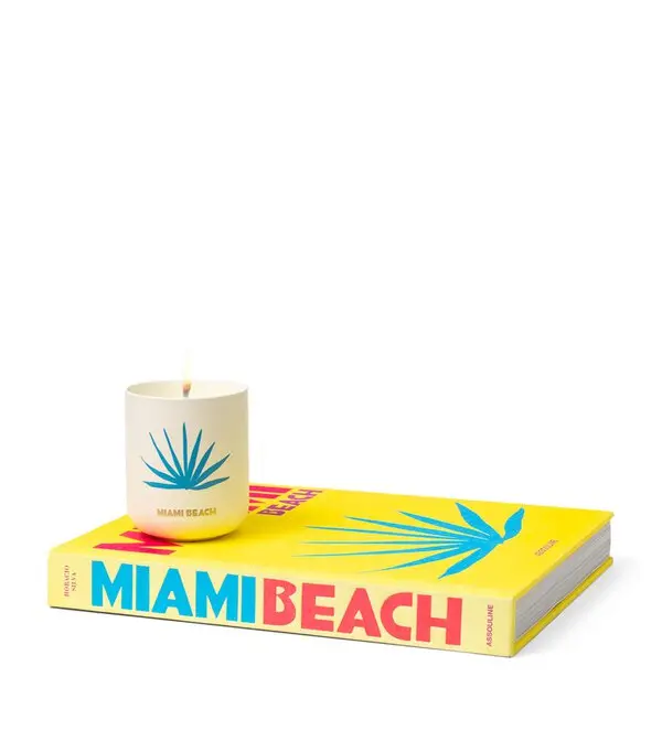 Assouline Miami Beach Travel From Home Candle