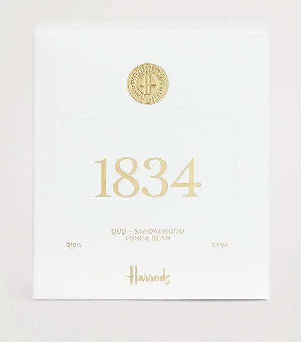 Harrods 1834 Scented Candle
