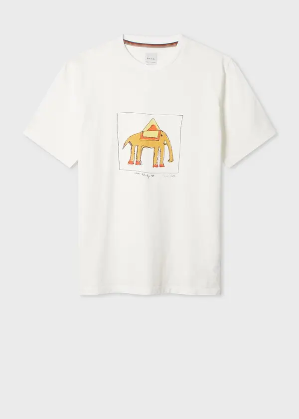Paul Smith Elephant' Print T-shirt