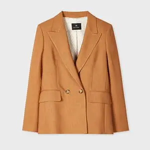 Paul Smith Textured Double-breasted Blazer