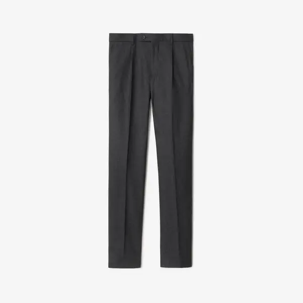 Burberry Wool Flannel Tailored Trousers