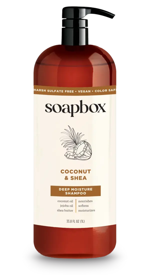 SOAPBOX Coconut & Shea Deep Moisture Shampoo - One-color