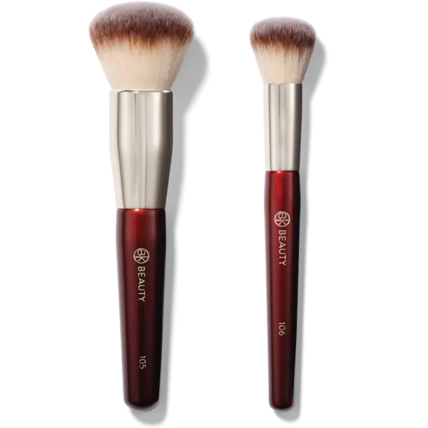 BK BEAUTY Large Buffer & Round Foundation Brush Set - One-color