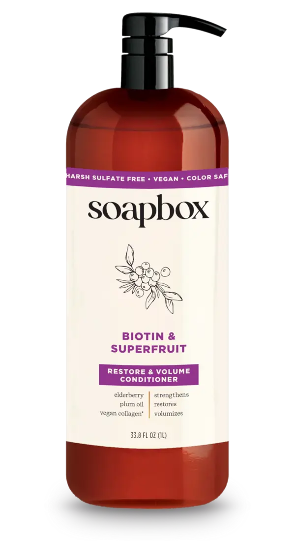 SOAPBOX Biotin & Superfruit Volumizing Conditioner