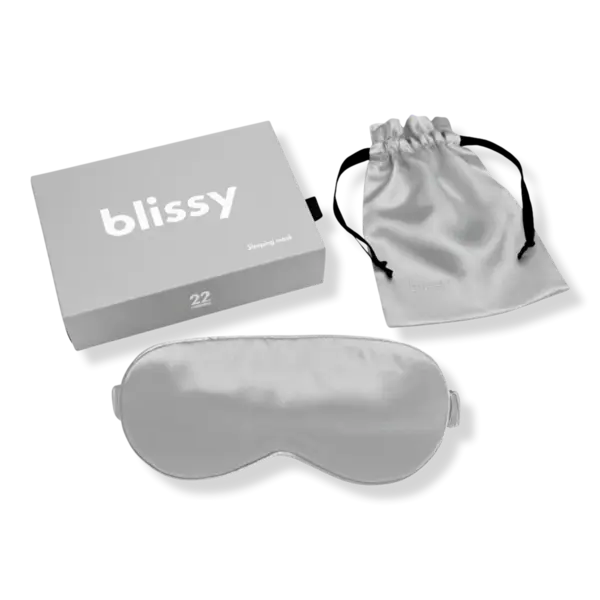 BLISSY Sleep Mask - Silver