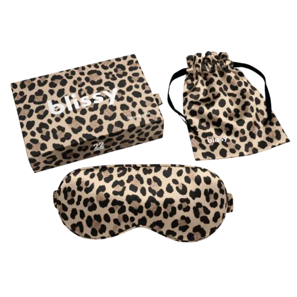 BLISSY Sleep Mask - Leopard