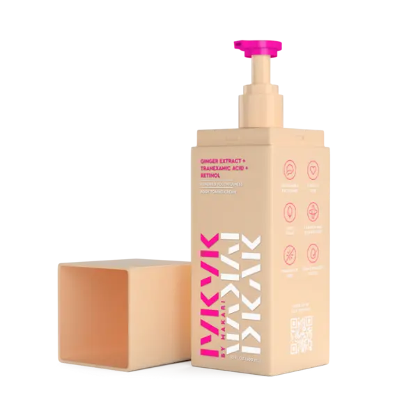 MAKARI Ginger Extract + Tranexamic Acid + Retinol Body Toning Cream - One-color