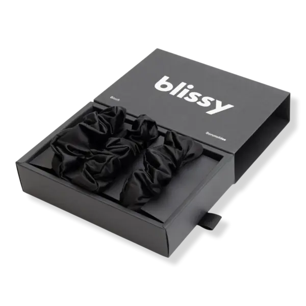 BLISSY Scrunchies - Black
