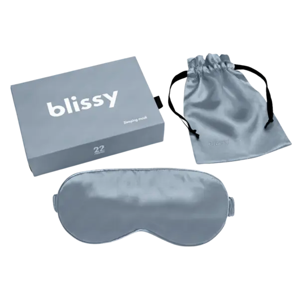 BLISSY Sleep Mask - Ash Blue