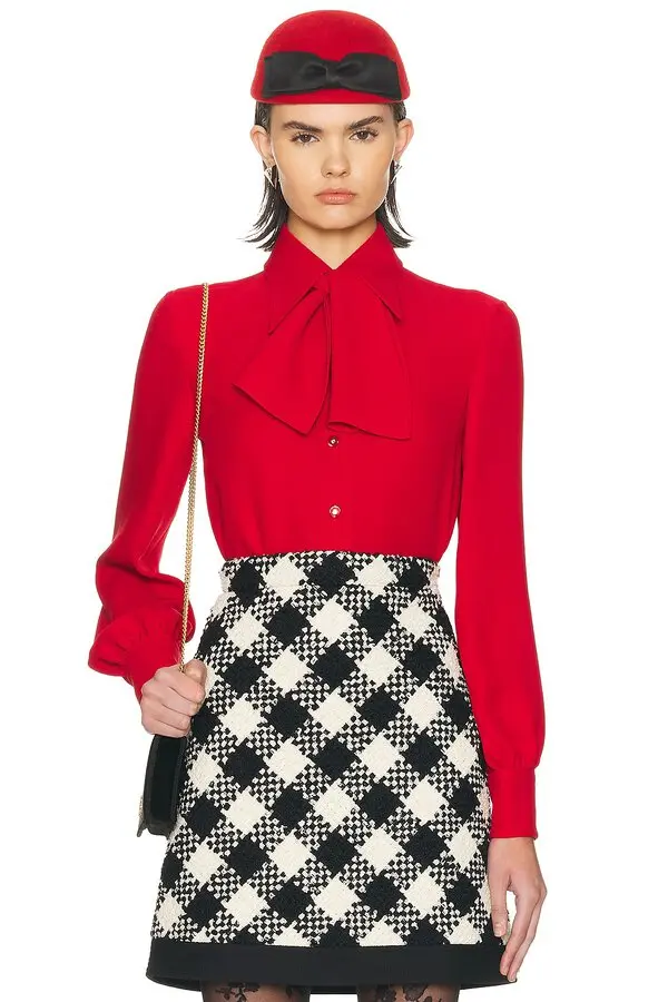 Valentino Garavani Cady Couture Shirt