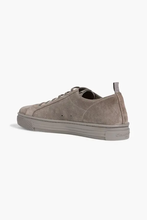 GIANVITO ROSSI 360 Suede Sneakers