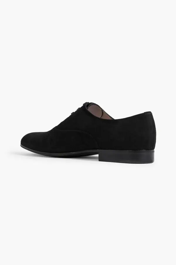 GIANVITO ROSSI Vittorio Leather Derby Shoes