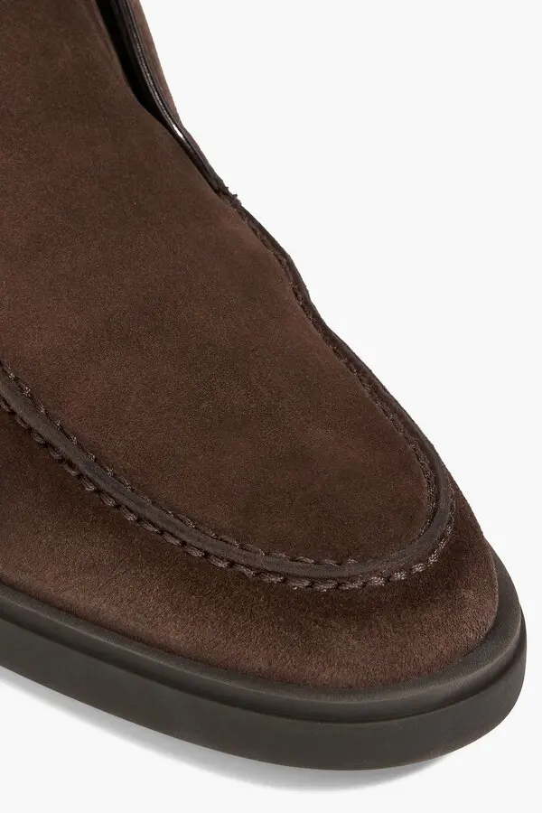 Santoni Dragon Suede Chukka Boots