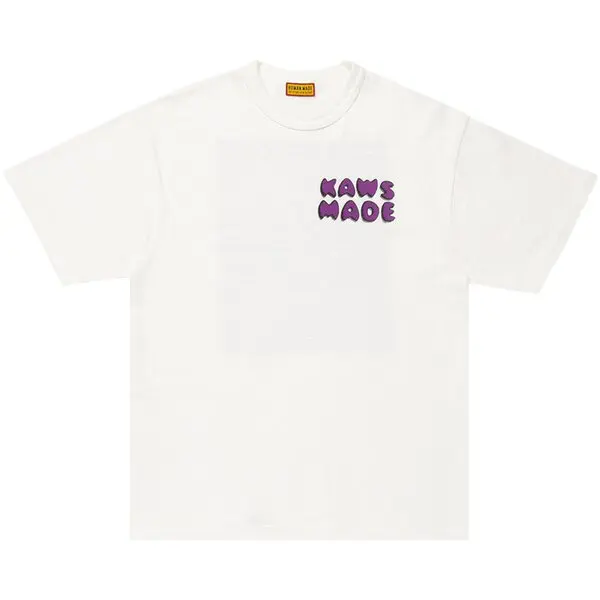 HUMAN MADE X Kaws Graphic T-shirt #3 - White