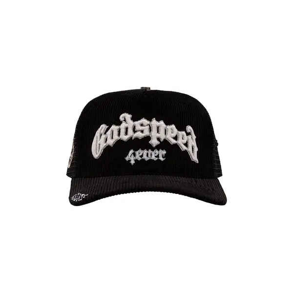 GODSPEED Gs Forever Boom Trucker Hat - Black