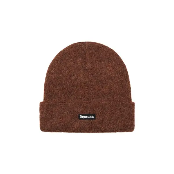 Supreme Mohair Beanie - Brown