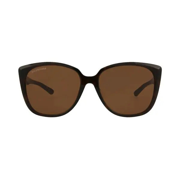 Balenciaga Square Sunglasses - Brown
