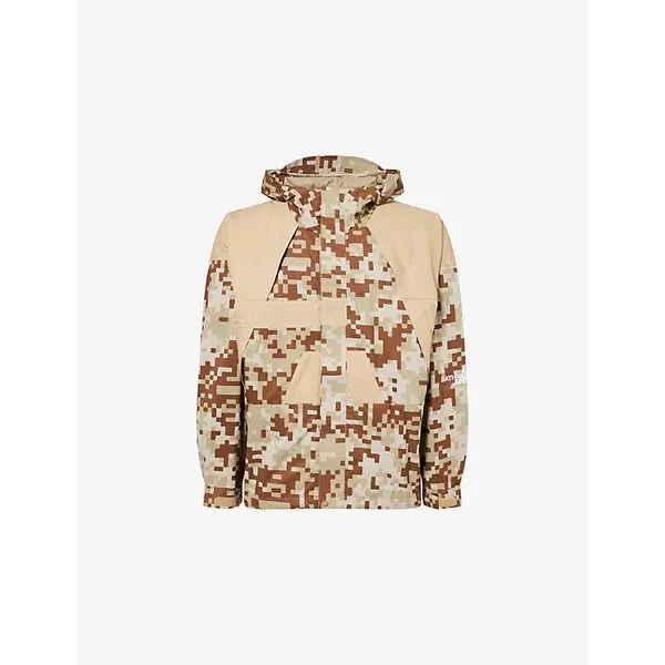 A BATHING APE X Kazuki Snow Hooded Shell Jacket - Beige