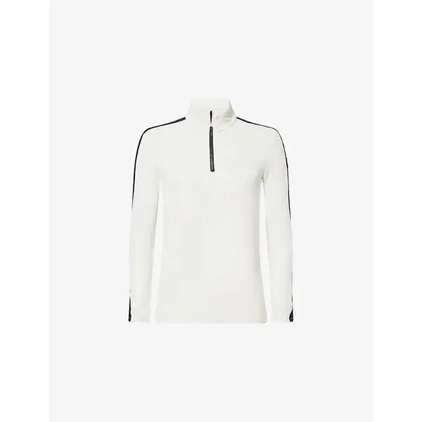 Fusalp Alpille Thermal Layer Stretch-jersey Top - Neige/noir