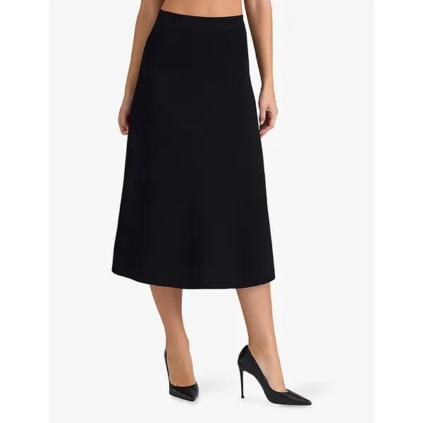 House Of Cb Asti A-line Midi Skirt