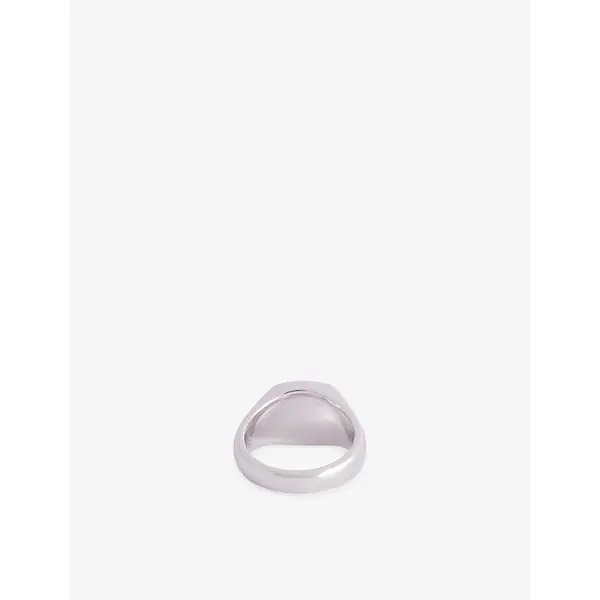 Tom Wood Kay Satin Rhodium-plated Sterling Ring