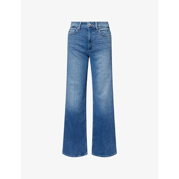 Paige Anessa Wide-leg Denim Jeans - Freeride