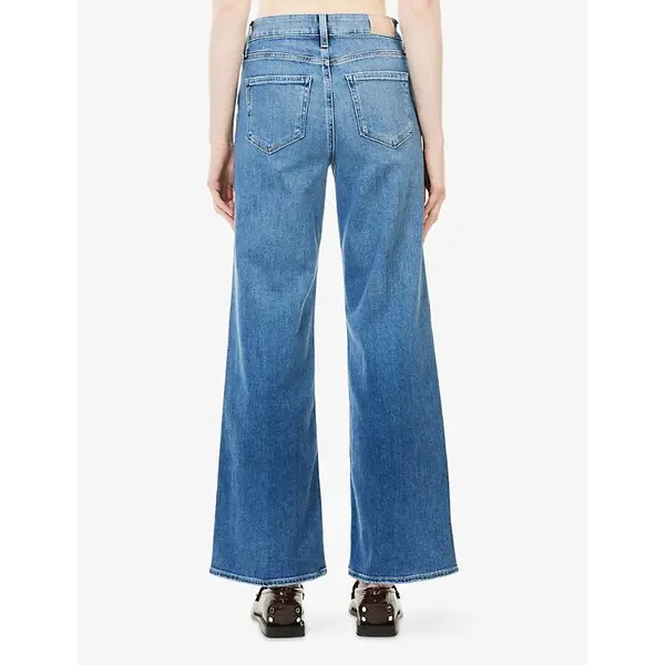 Paige Anessa Wide-leg Denim Jeans - Freeride