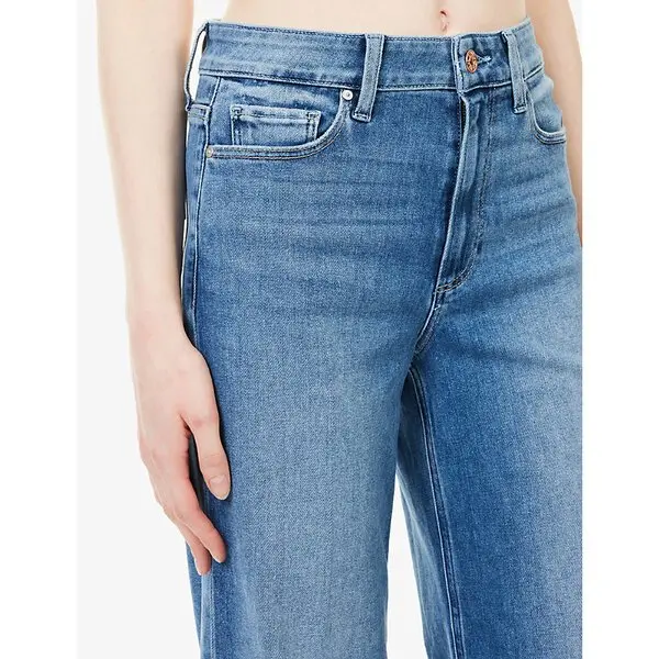 Paige Anessa Wide-leg Denim Jeans - Freeride