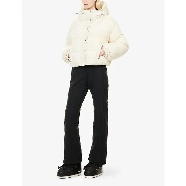 Perfect Moment Cropped Puffer Down Jacket