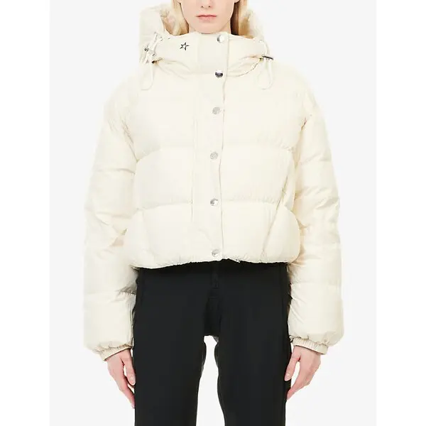 Perfect Moment Cropped Puffer Down Jacket