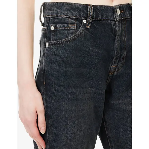 Paige Leenah Patch Pocket Wide Leg Jeans
