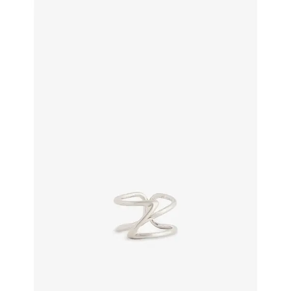 Tateossian X Zaha Hadid Design Apex Sterling-silver Ring - Silver Colour