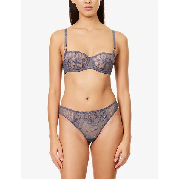 Chantelle Fleurs Tanga Lace Briefs