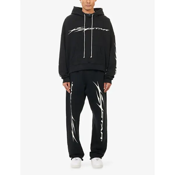HELLSTAR Straight-leg Cotton-jersey Jogging Bottoms