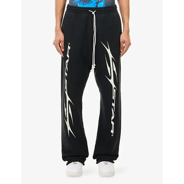 HELLSTAR Straight-leg Cotton-jersey Jogging Bottoms